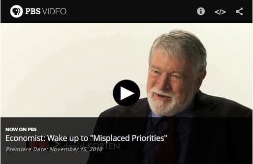 Economist: Wake up to “Misplaced Priorities” – David Korten